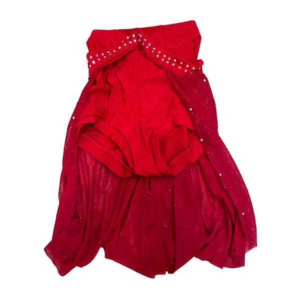 Double Platinum | Costumes | Double Platinum Dance Costume Red Girls ...